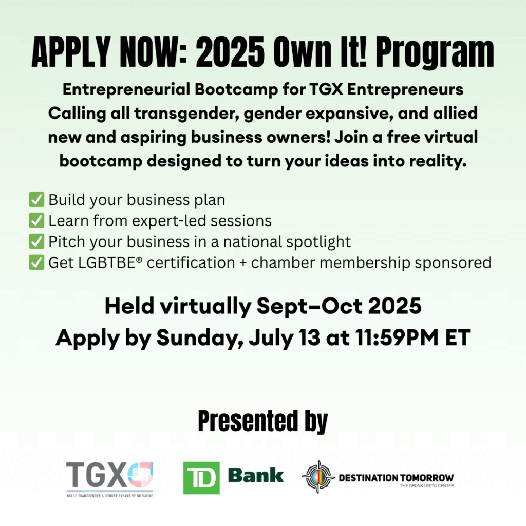 OWN IT - National LGBT Chamber of Commerce New York